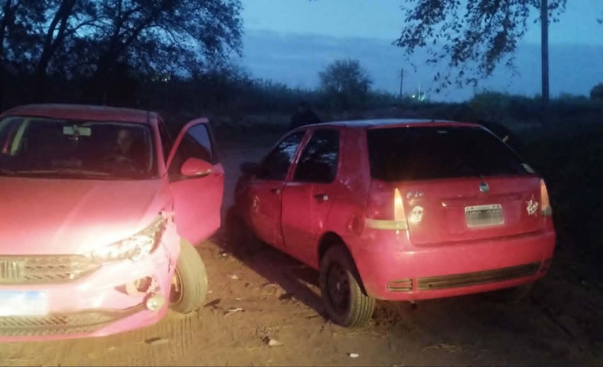 Choque de autos en Catriló: una mujer sufrió un golpe en el rostro