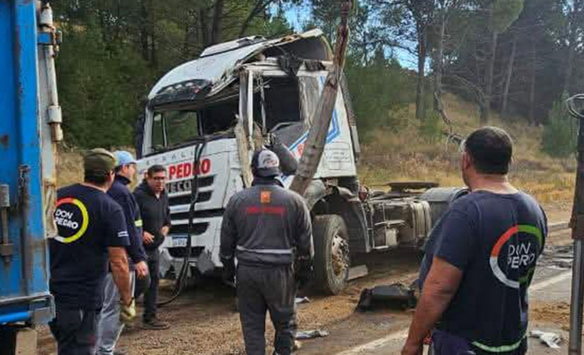 Camionero que volcó manejaba con más de 2,g/l de alcohol
